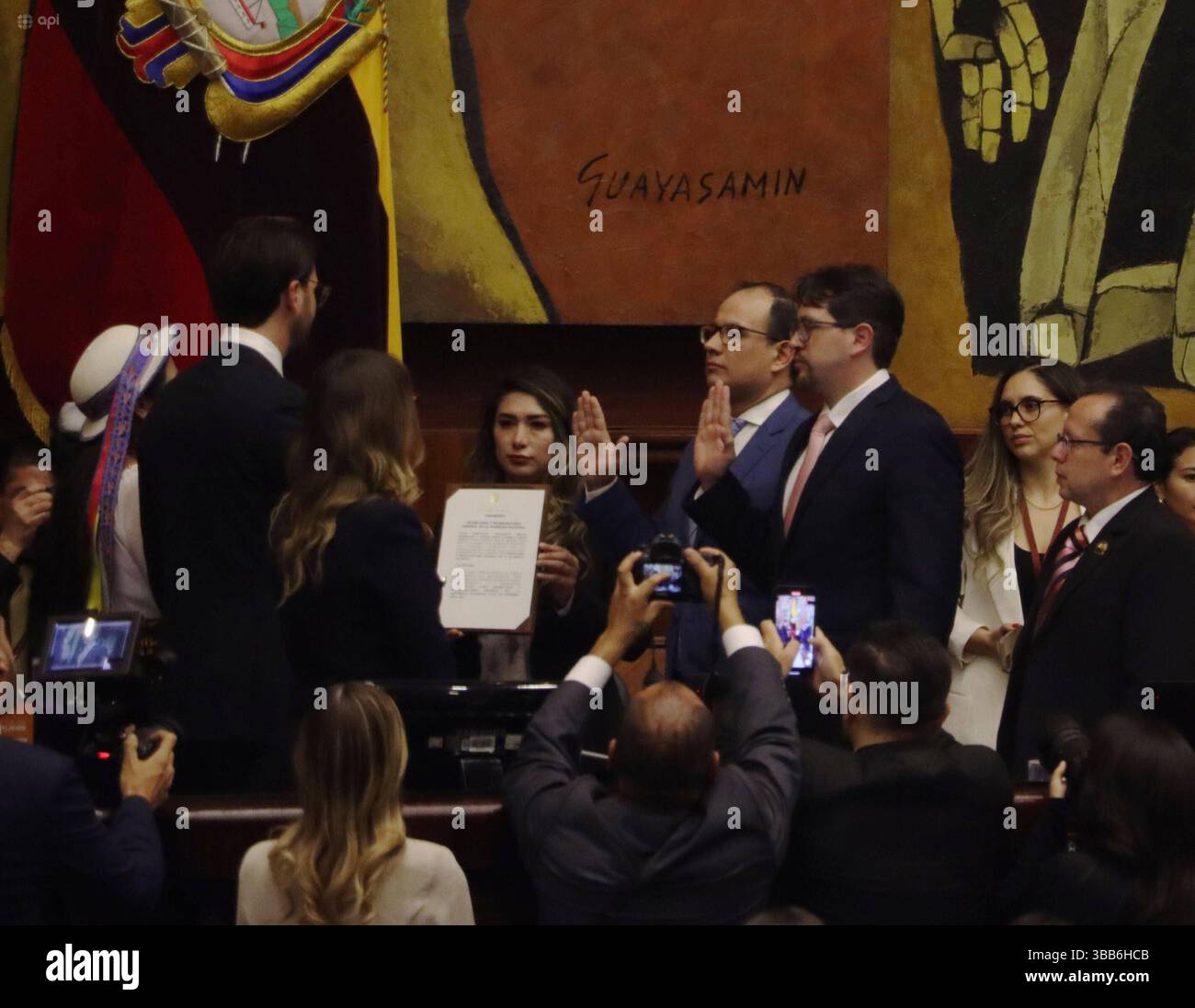 ELECTION OF NATIONAL ASSEMBLY AUTHORITIES Quito, Wednesday, May 14 ...
