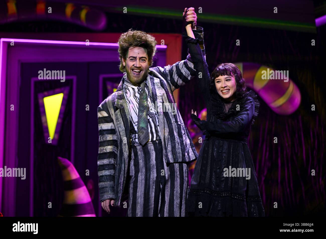 Melbourne, Australia. 15th May, 2025. Karis Oka as Lydia Deetz and ...