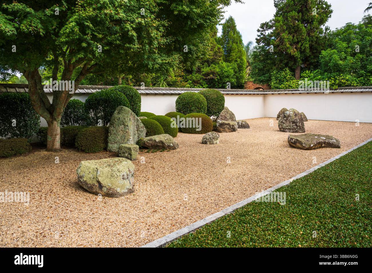 The Japanese Garden of Contemplation, Hamilton Gardens, Hamilton, North ...