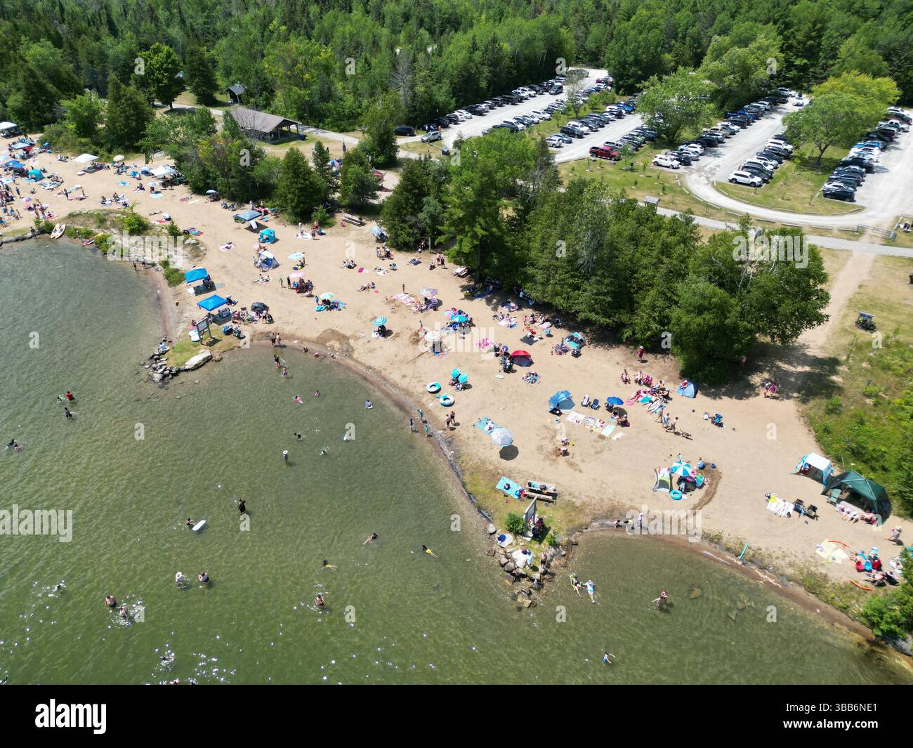 Aerial Views of Balsam Lake Provincial Park – Nature, Camping ...