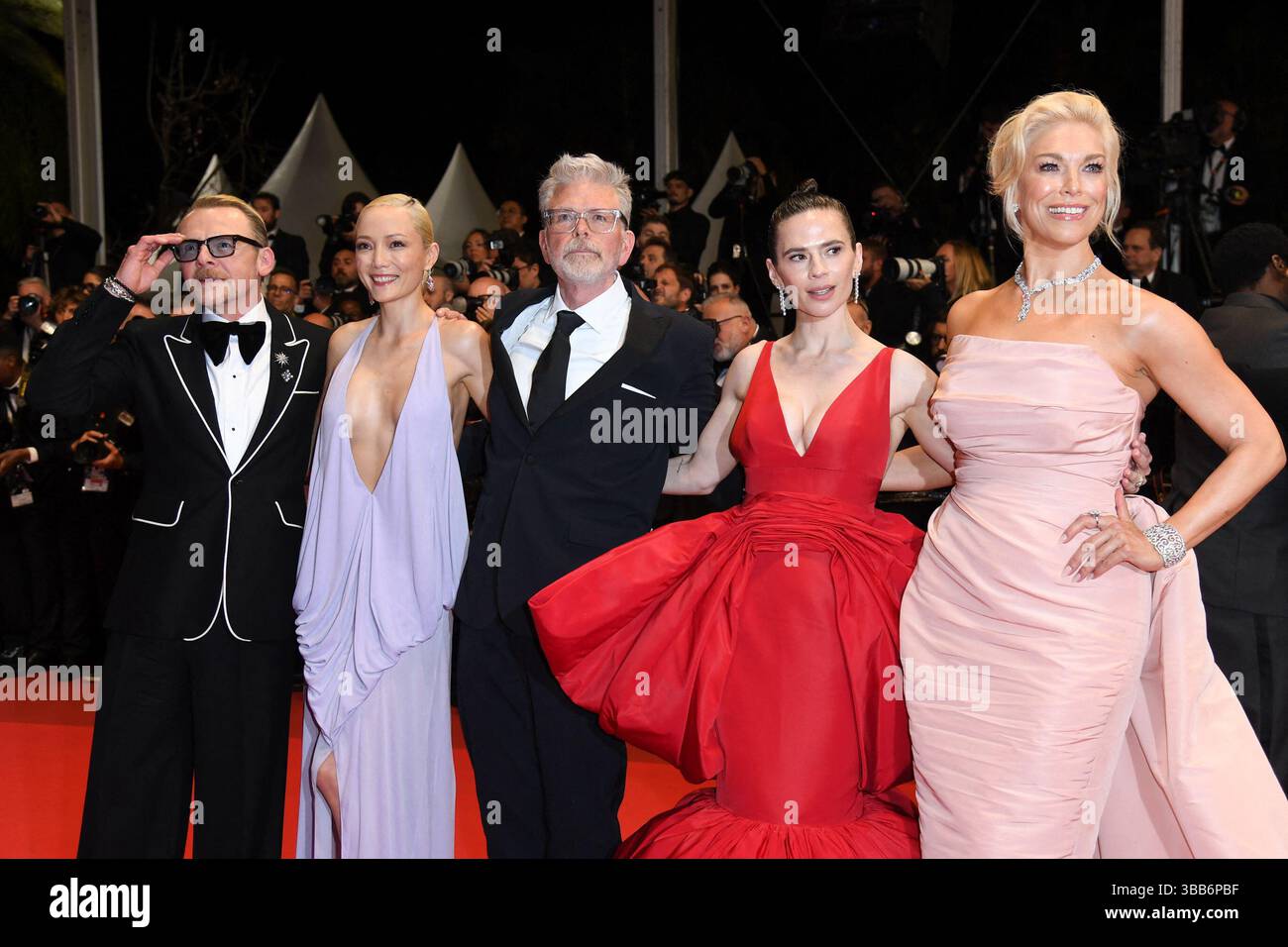 Cannes, France. 14th May, 2025. Simon Pegg, Pom Klementieff ...