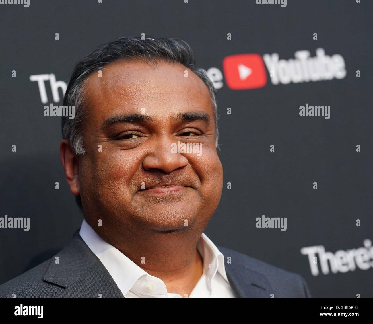 Neal Mohan at arrivals for YouTube s TV Upfront Brandcast, David Geffen ...