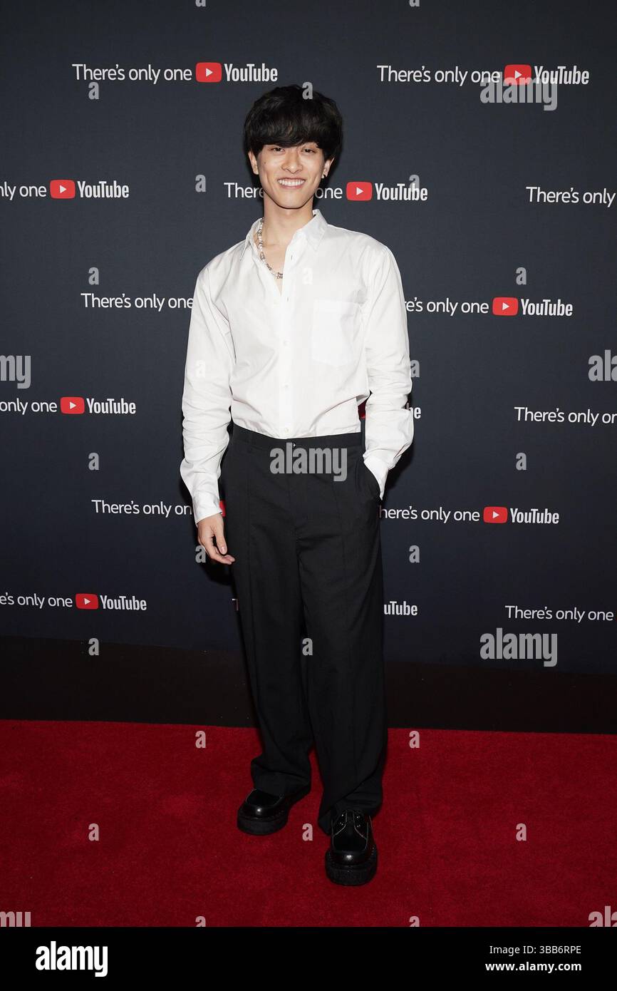 Alan Chikin Chow at arrivals for YouTube s TV Upfront Brandcast, David ...