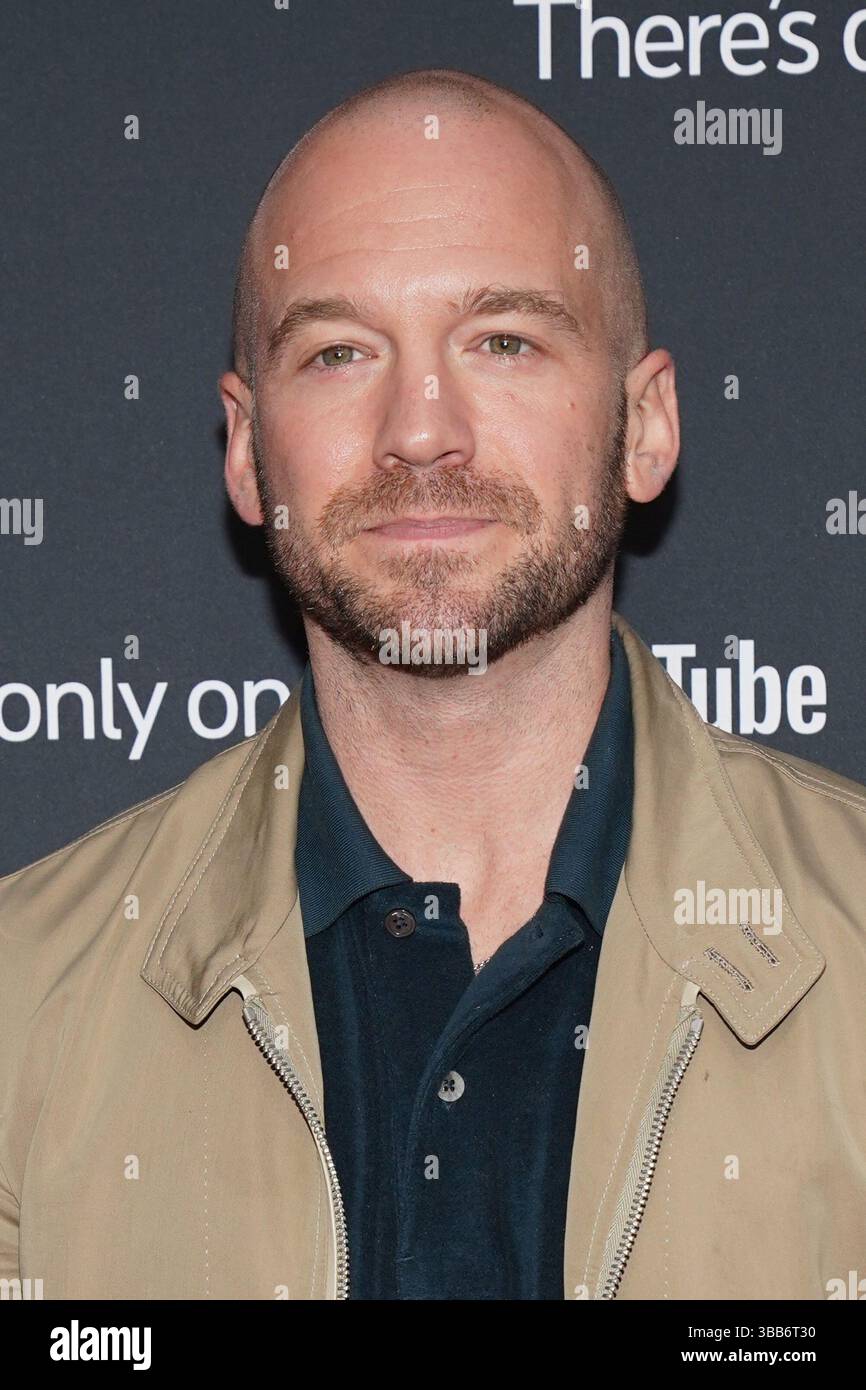 Sean Evans at arrivals for YouTube s TV Upfront Brandcast, David Geffen ...