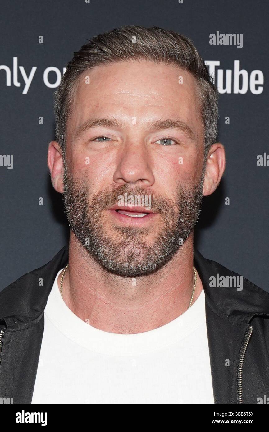 Julian Edelman at arrivals for YouTube s TV Upfront Brandcast, David ...