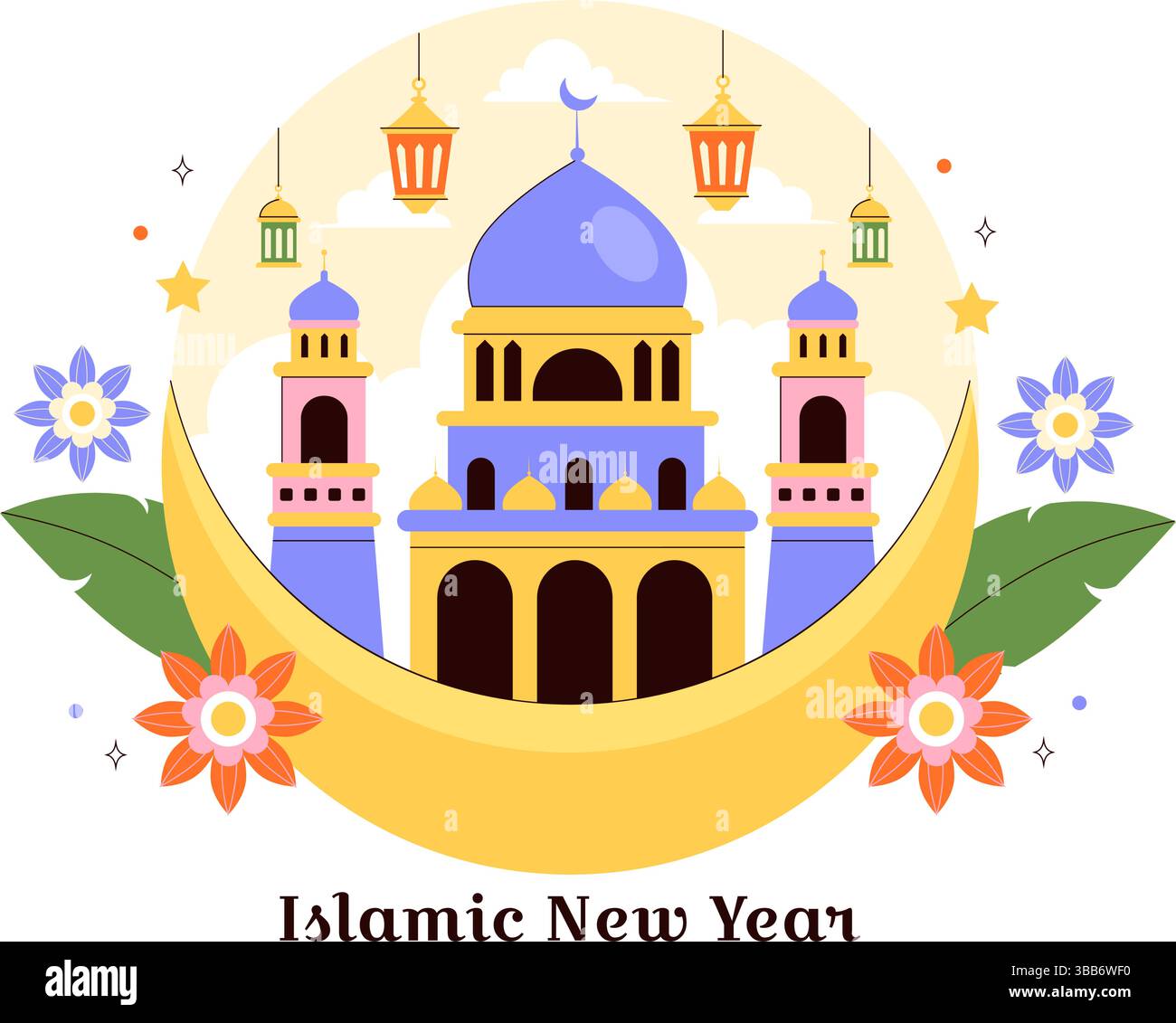 Crescent moon 1 Stock Vector Images - Alamy