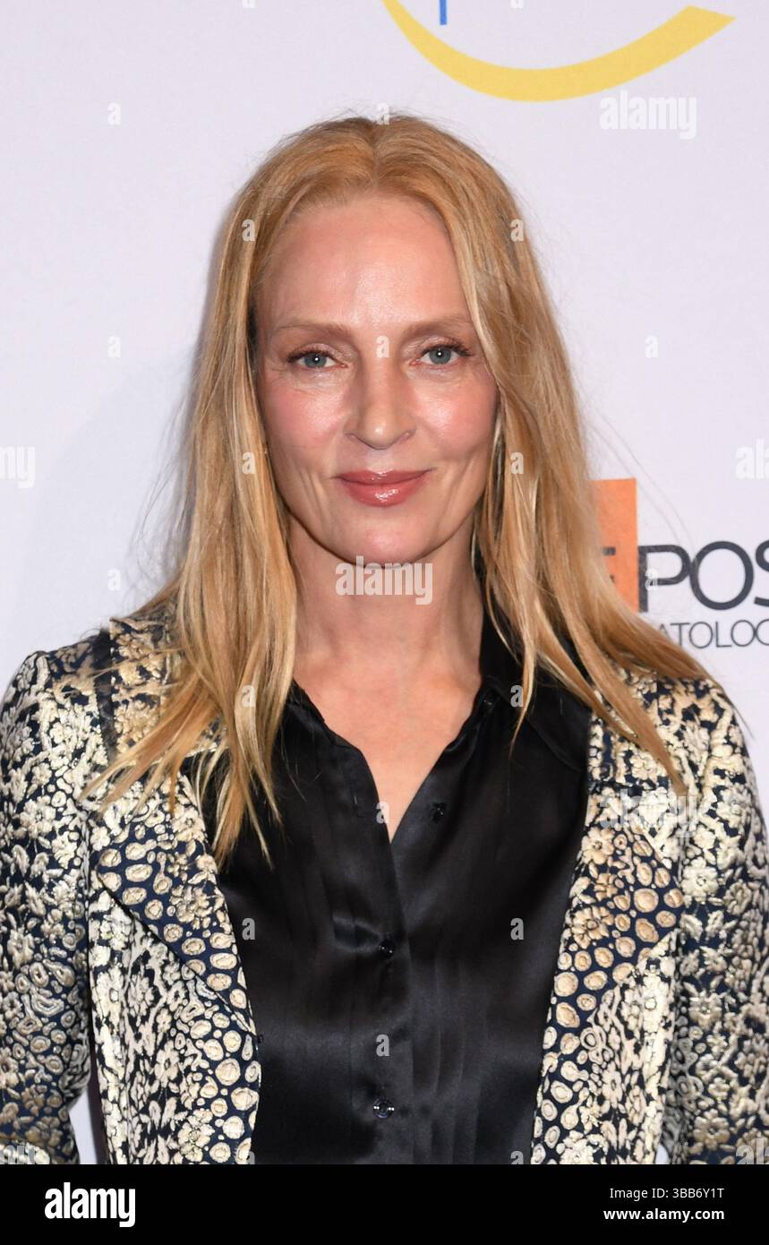 New York, NY, USA. 14th May, 2025. Uma Thurman at The 2025 Skin Cancer ...