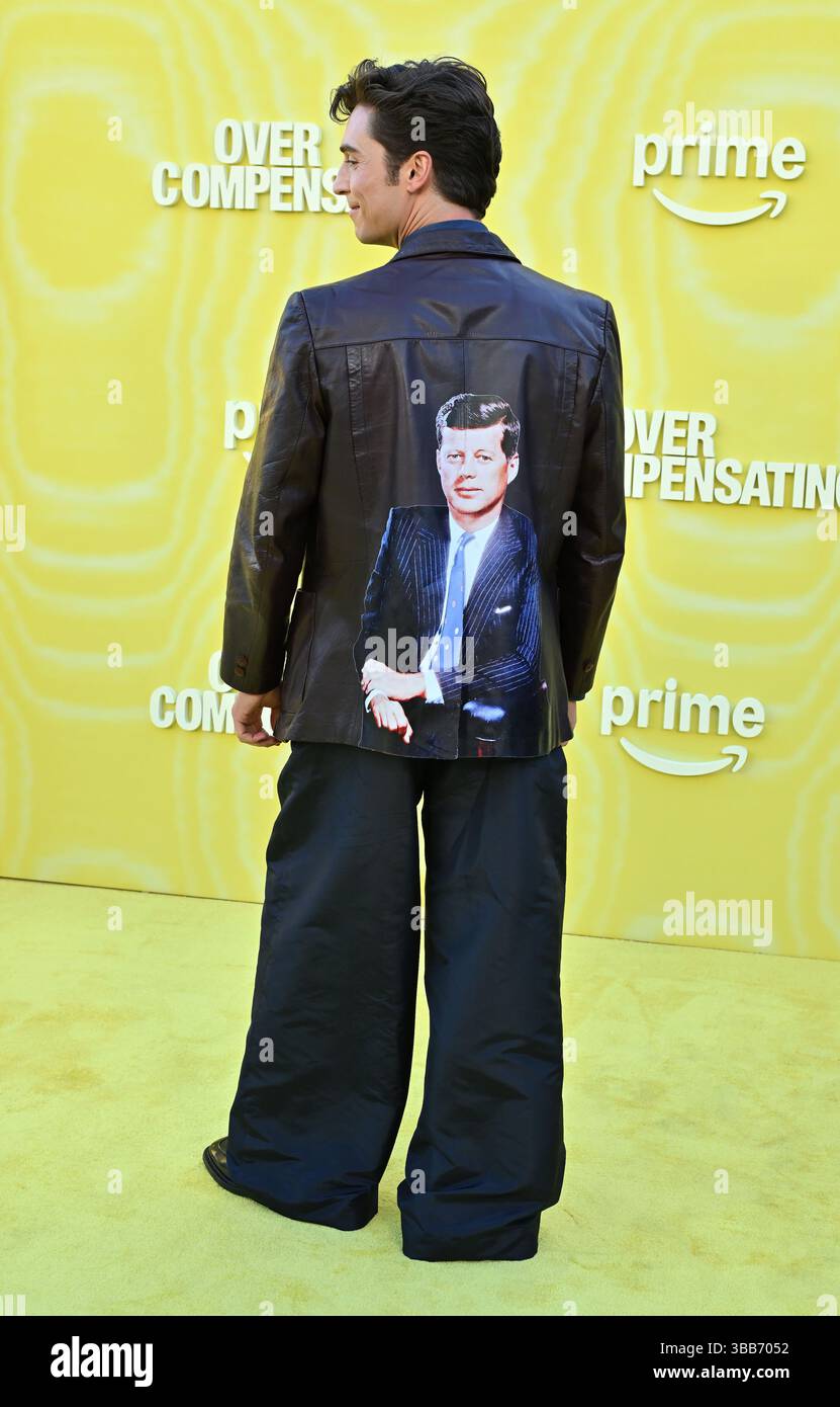 Benito Skinner arriving at Prime Video’s ‘Overcompensating’ Los Angeles ...