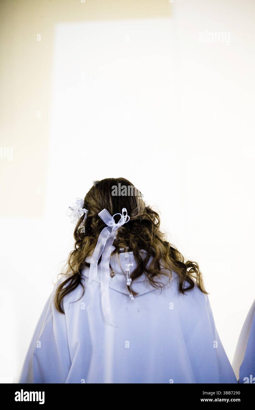 Communion ceremony in the church Stock Photo - Alamy