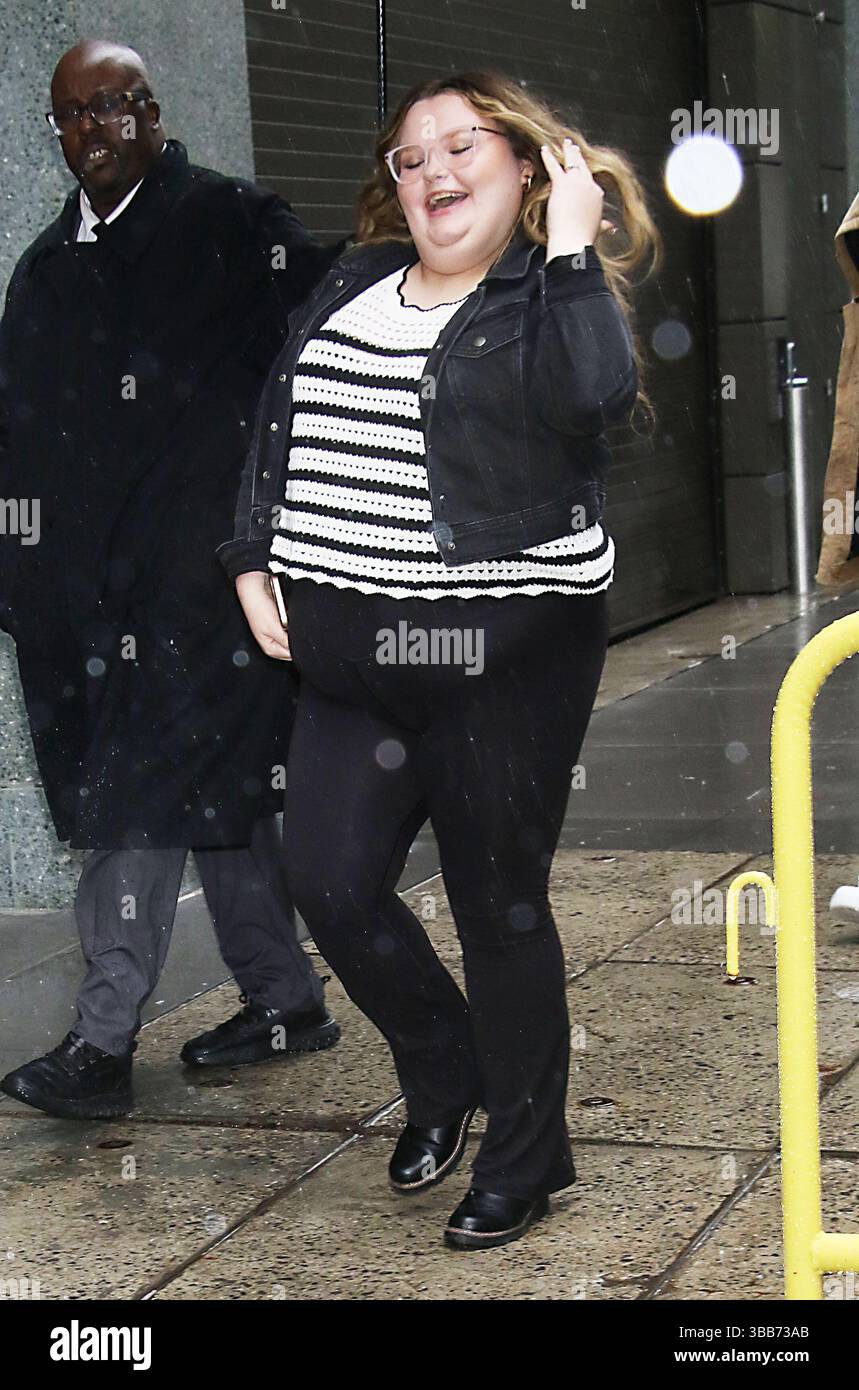 NEW YORK, NY- MAY 14: Alana Thompson aka Honey Boo Boo seen at Tamron ...