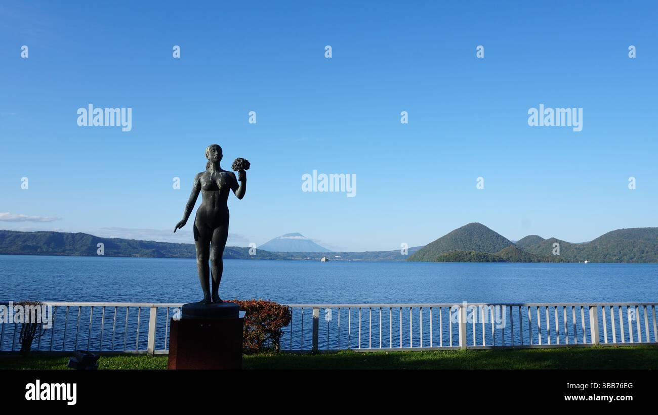 Lake Toya – Scenic Caldera Lake in Hokkaido, Japan Stock Photo - Alamy