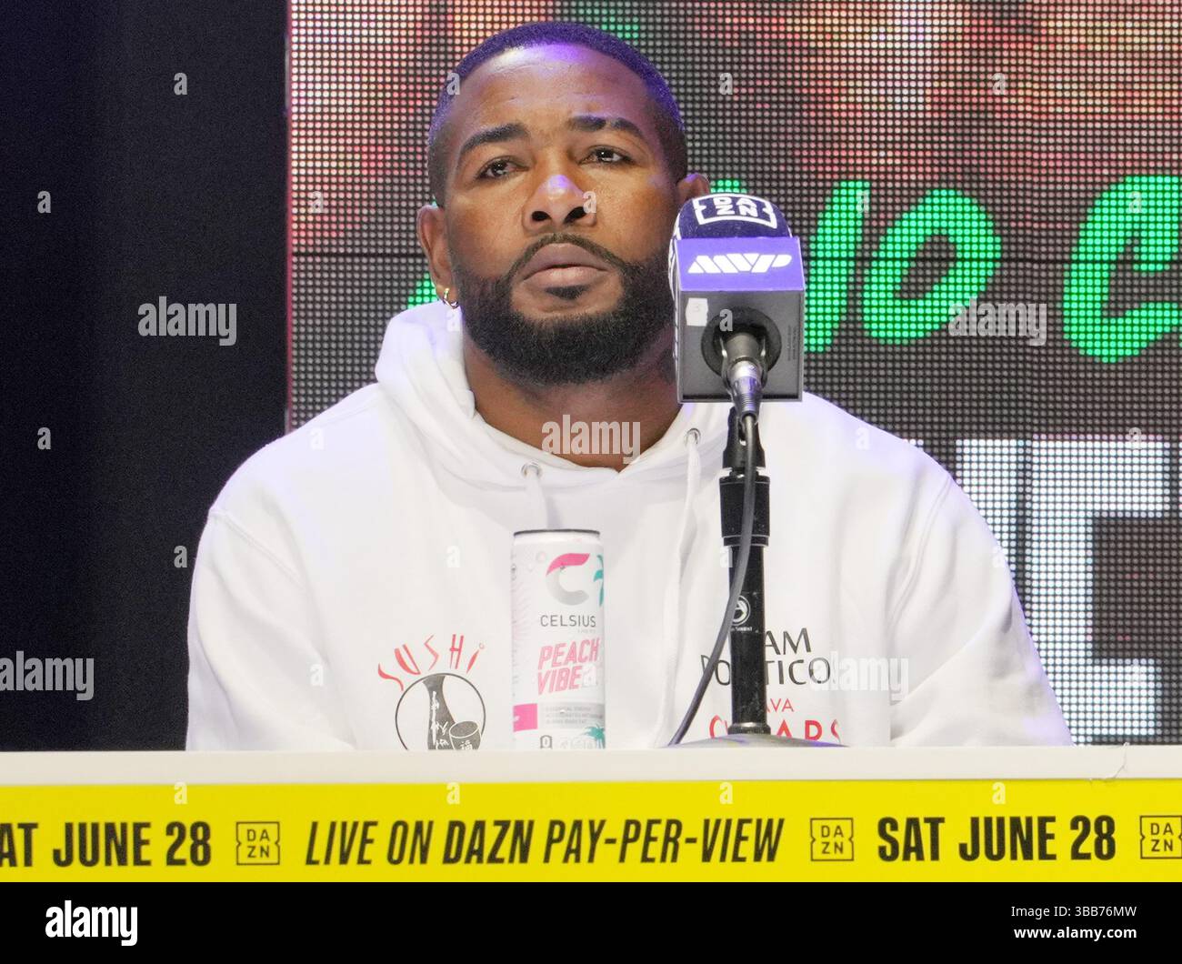 Los Angeles, USA. 14th May, 2025. Yuniel Dorticos at the Jake Paul vs ...