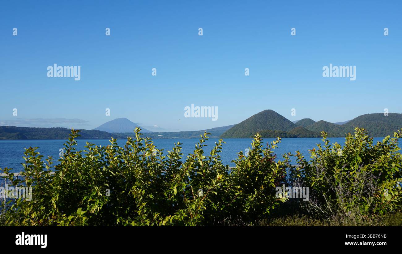 Lake Toya – Scenic Caldera Lake in Hokkaido, Japan Stock Photo - Alamy