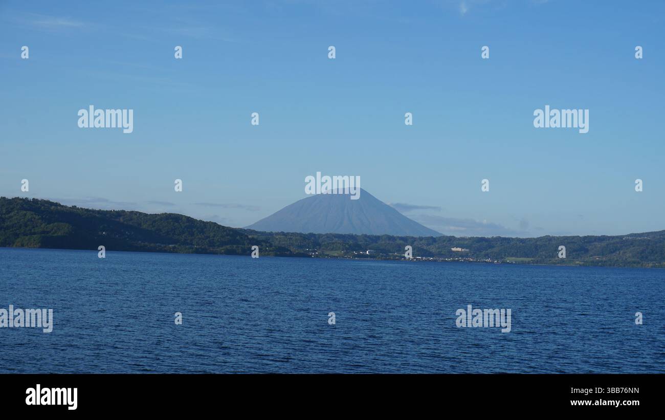 Lake Toya – Scenic Caldera Lake in Hokkaido, Japan Stock Photo - Alamy
