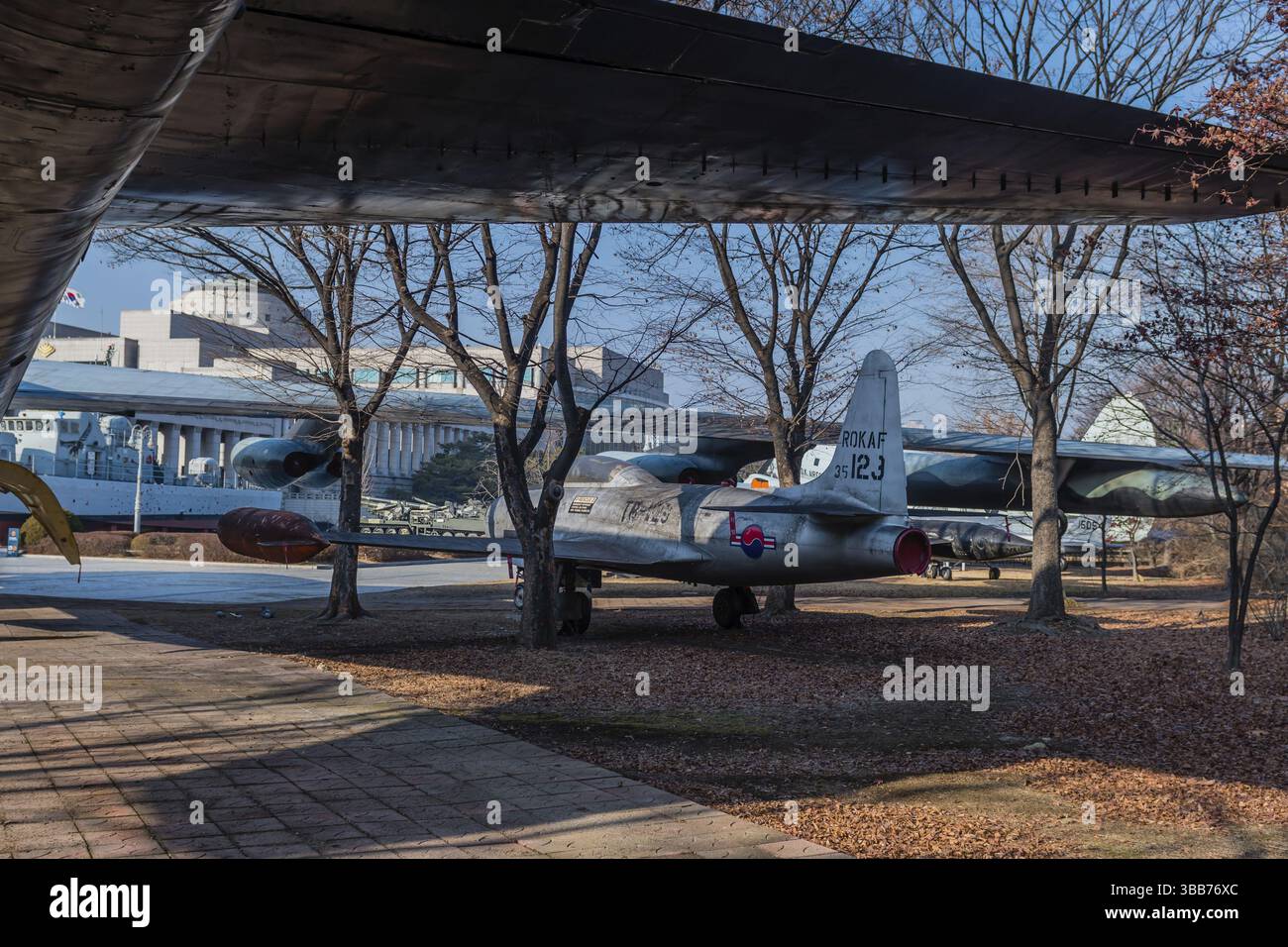 Seoul, South Korea. January 10, 2020: Lockheed T-33 Shooting Star from ...
