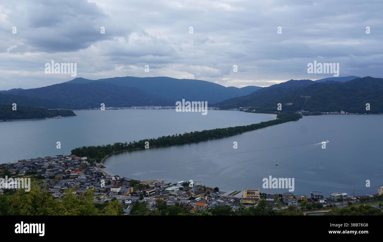 Amanohashidate – Scenic Sandbar in Northern Kyoto, Japan Stock Photo ...