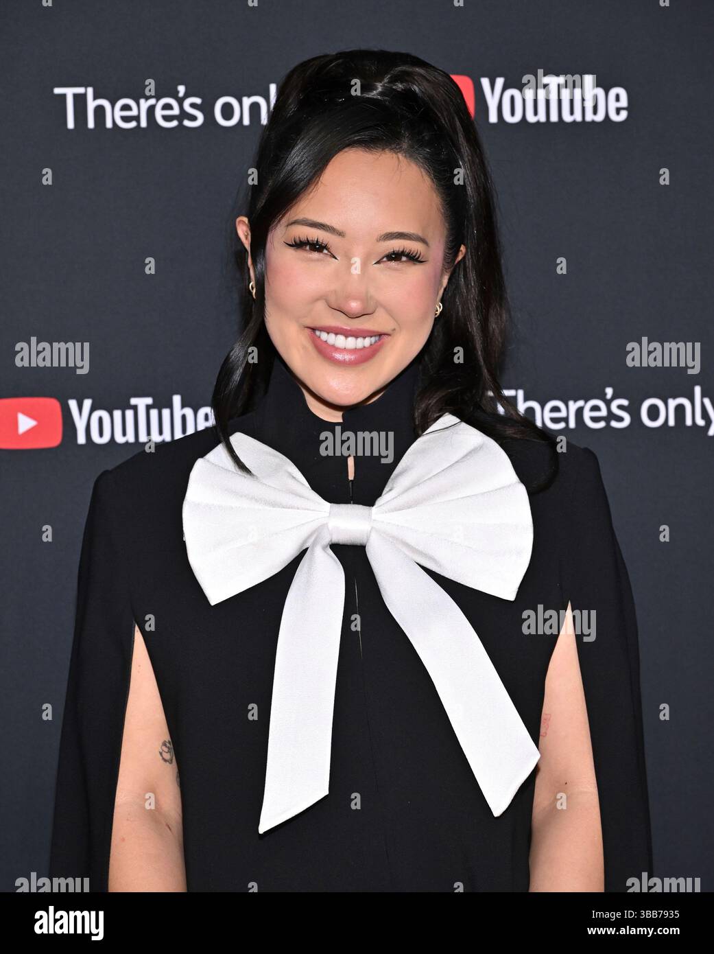 Ashley Yi attends the YouTube TV's Upfront Brandcast at David Geffen ...