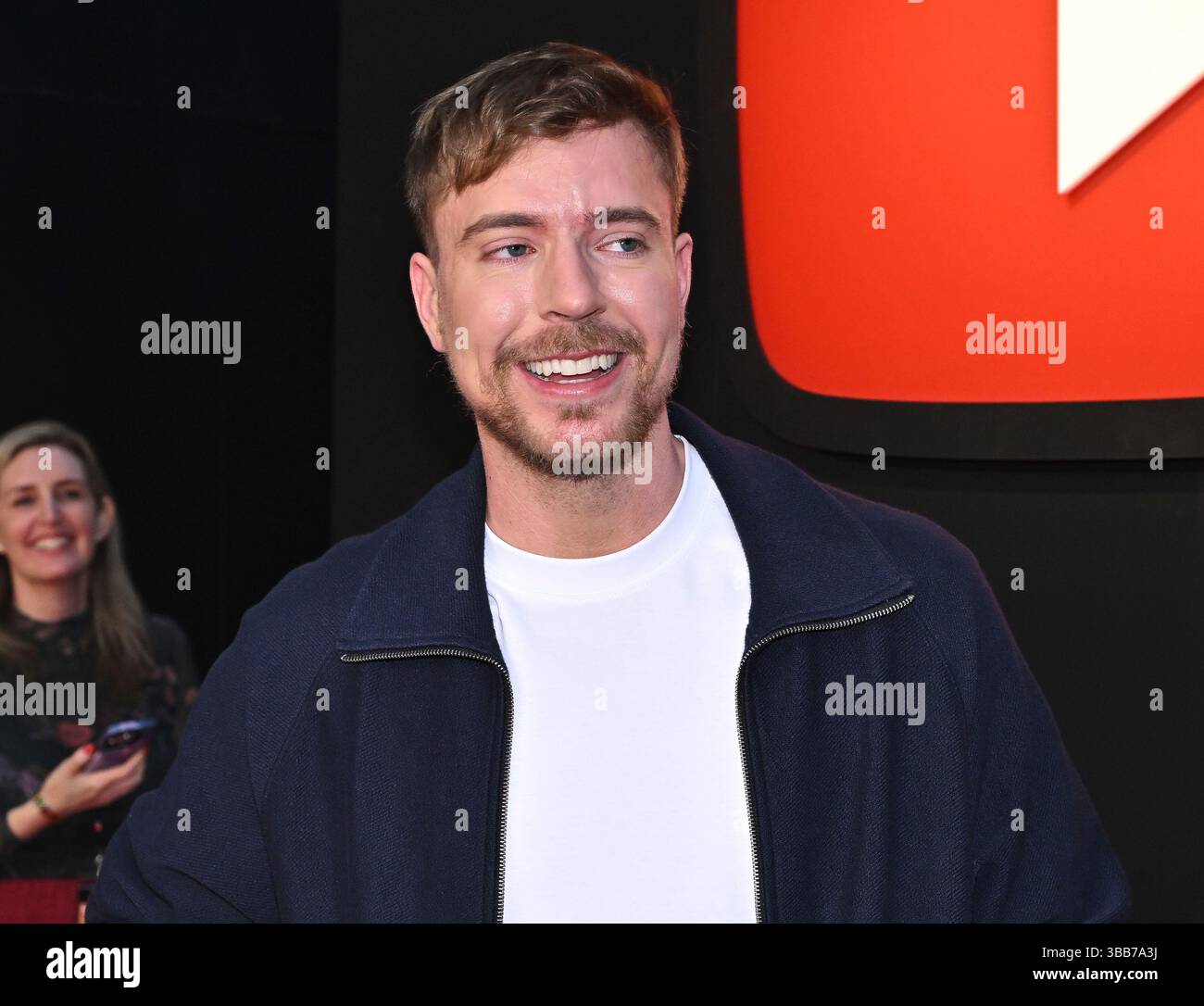 James Donaldson aka MrBeast attends the YouTube TV's Upfront Brandcast ...