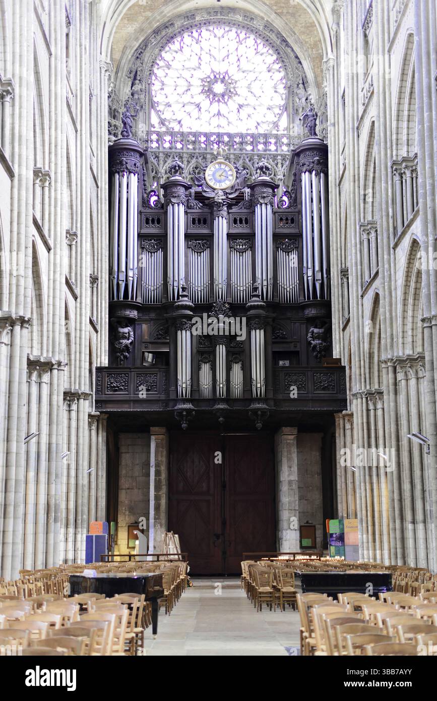 Rouen Cathedral, Rouen, Departement Seine-Maritime, Region Haute ...