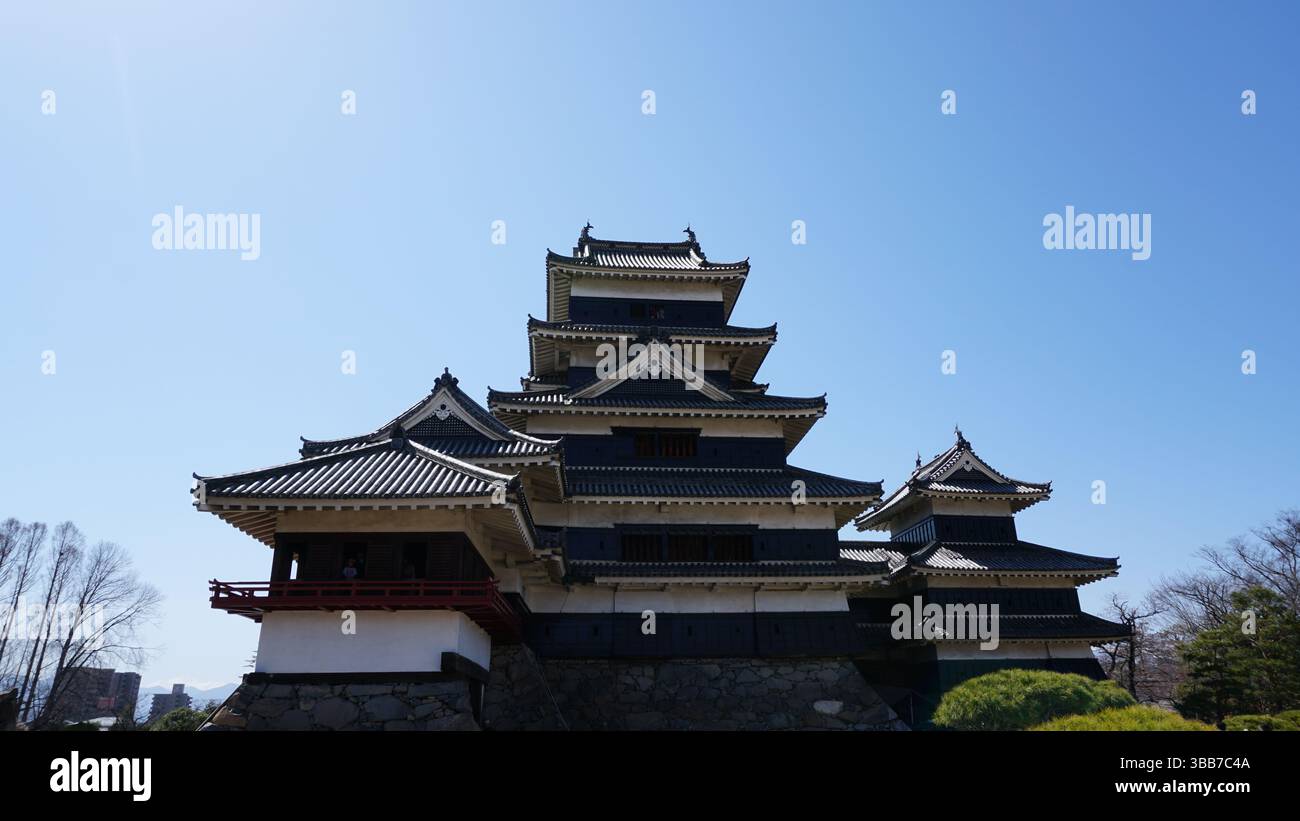 Matsumoto Castle, Nagano, Japan – Historic Black Crow Castle in Spring ...