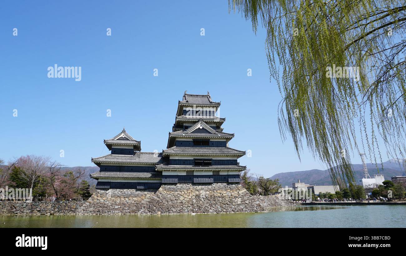 Matsumoto Castle, Nagano, Japan – Historic Black Crow Castle in Spring ...