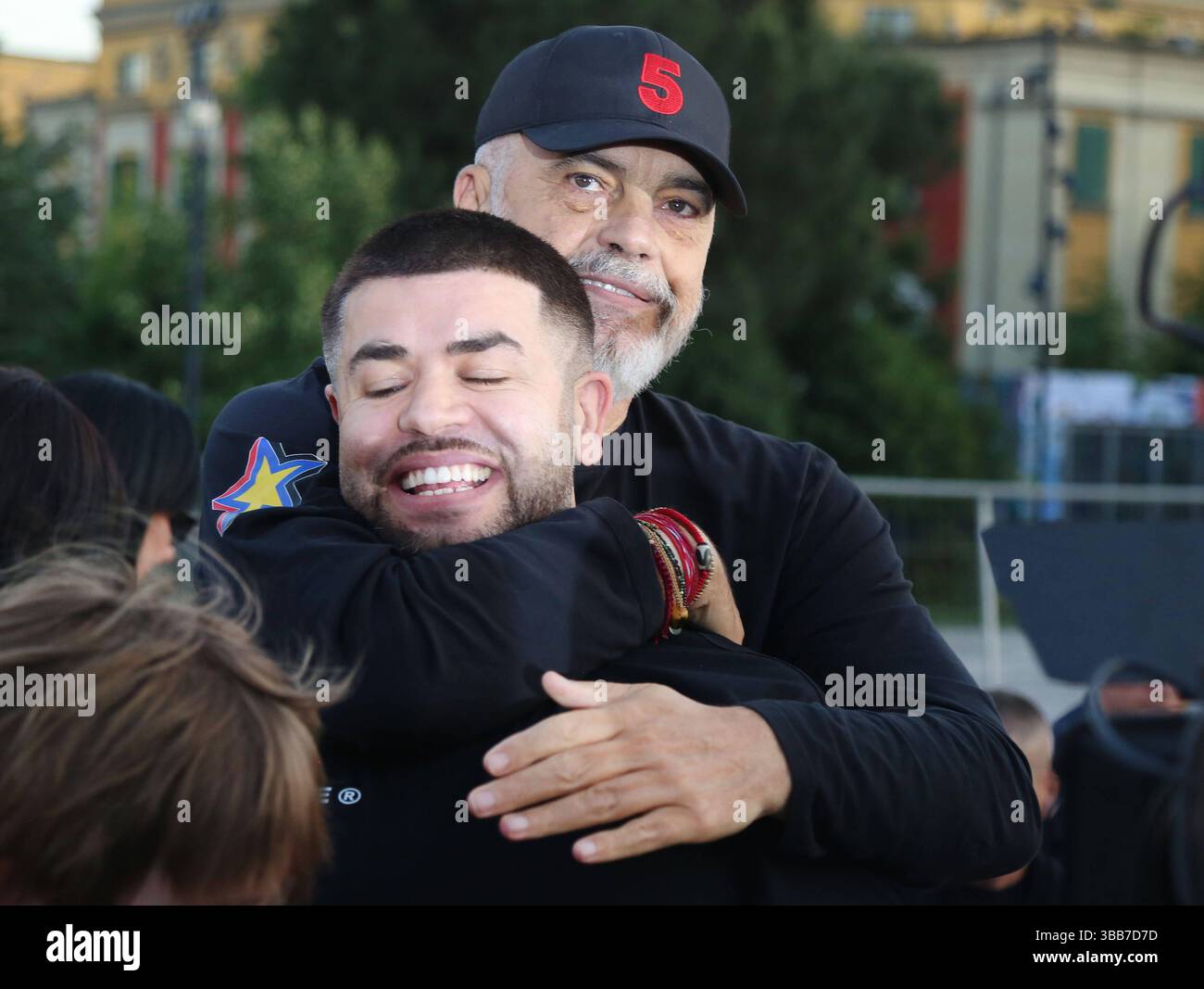 Albanian PM Edi Rama rally after Parliamentary Elections 2025, Tirana ...