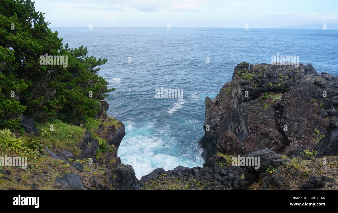 Coastal Scenery of Kinosaki and Mount Omuro, Japan Stock Photo - Alamy