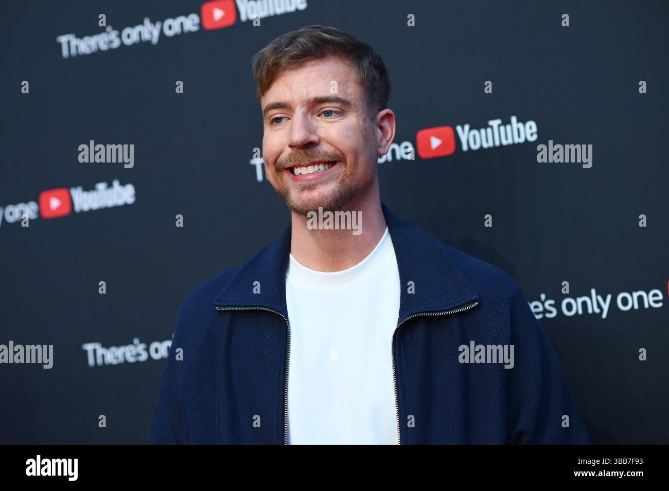 New York, USA. 14th May, 2025. James Stephen Donaldson known as MrBeast attends YouTube ...