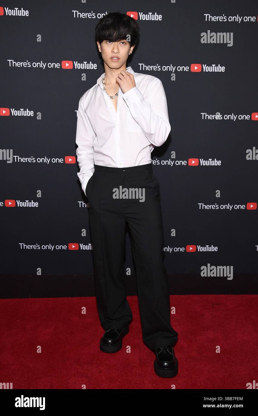 New York, USA. 14th May, 2025. Alan Chikin Chow attends YouTube ...