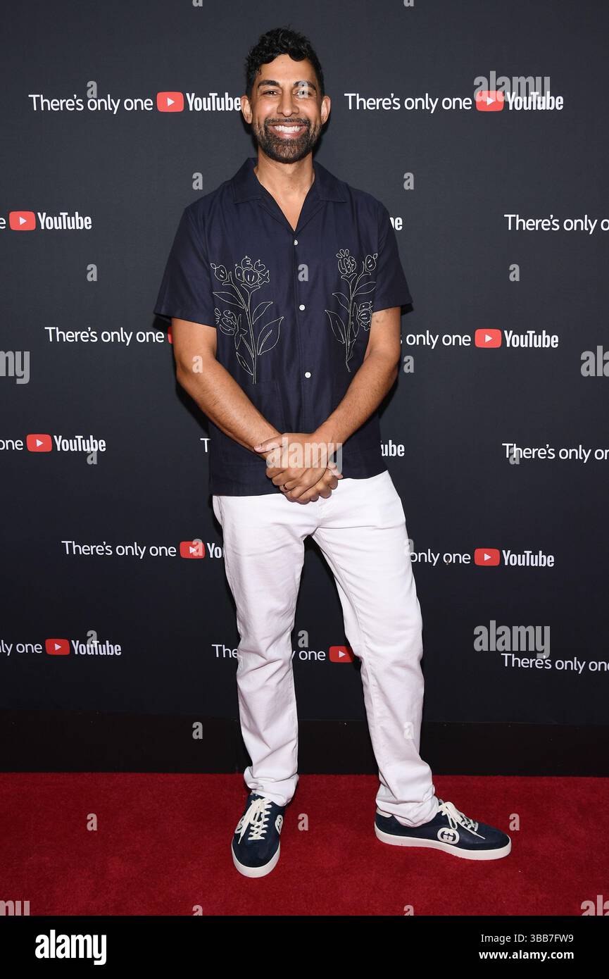 New York, USA. 14th May, 2025. Dhar Mann attends YouTube Brandcast 2025 ...