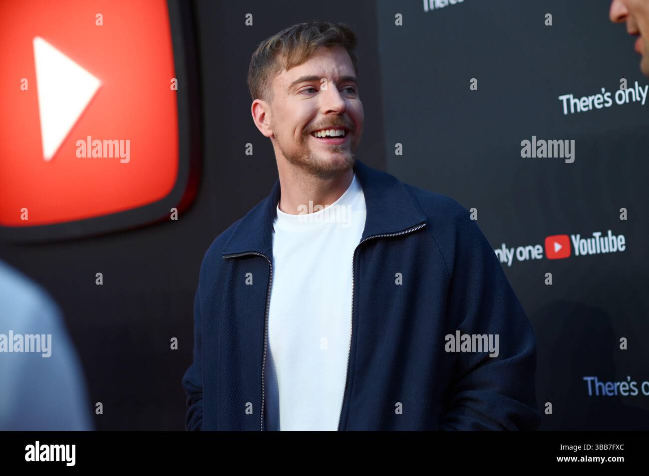 New York, USA. 14th May, 2025. James Stephen Donaldson known as MrBeast ...