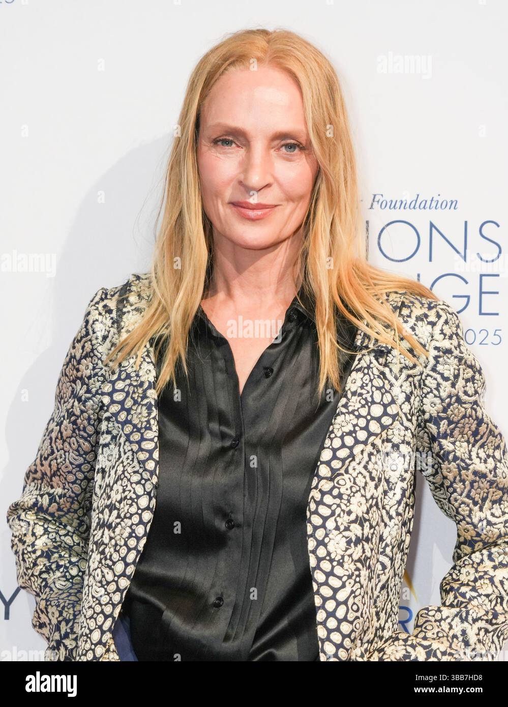 New York, NY - May 14, 2025: Uma Thurman attends 2025 The Skin Cancer ...