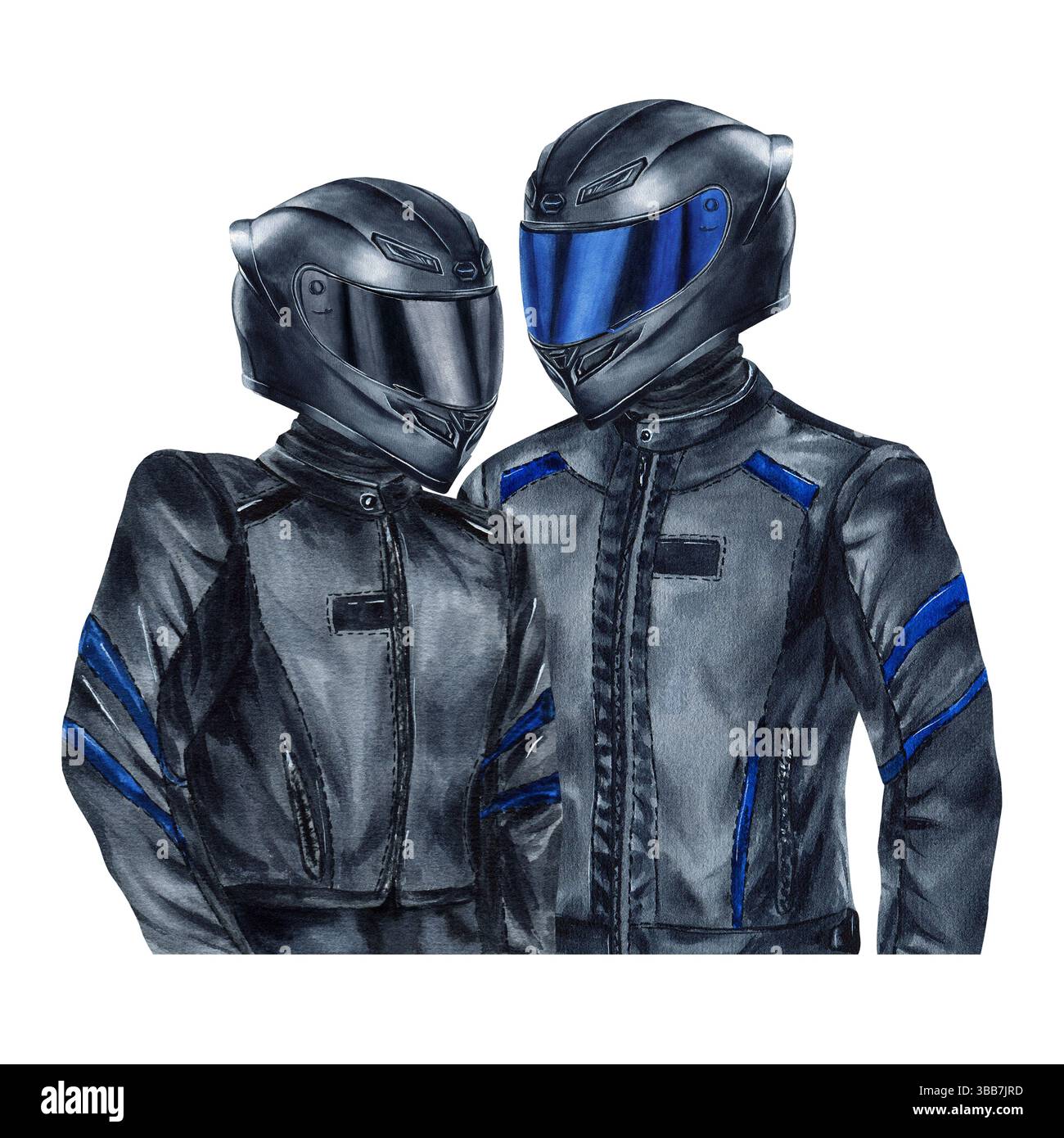 Woman man in protective helmets hi-res stock photography and images - Alamy