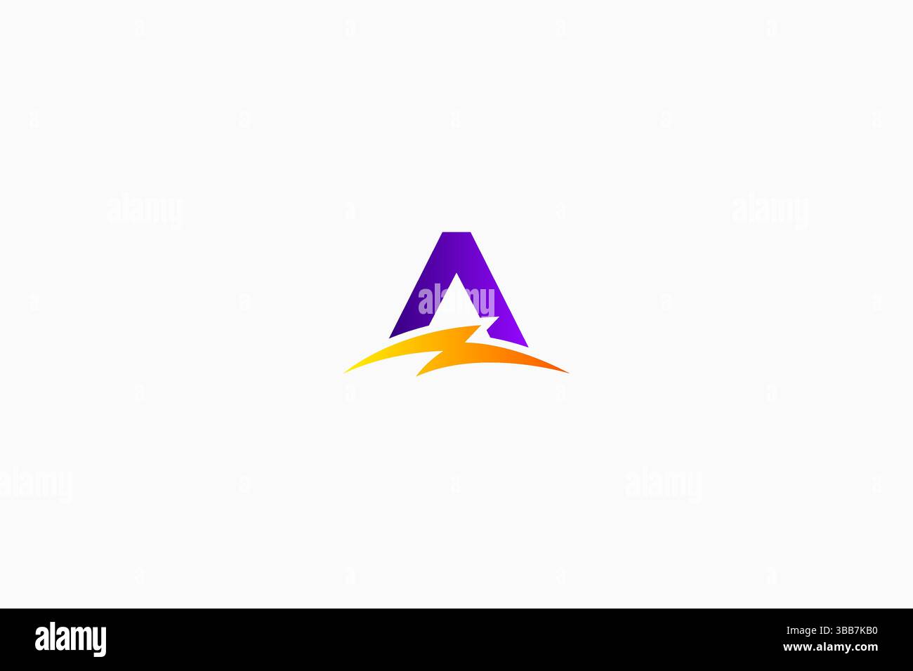 Electric Fast Charge Letter A Logo Business Technology Power and Energy ...