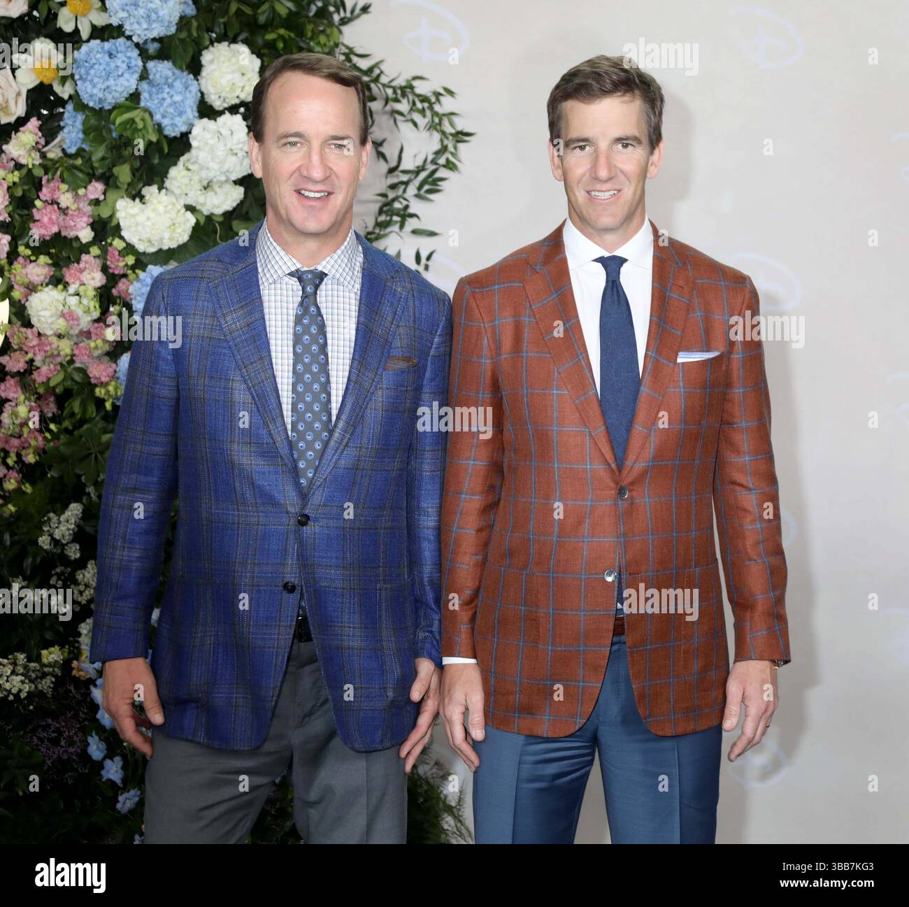May 13, 2025, New York, New York, USA: Former football players PEYTON ...