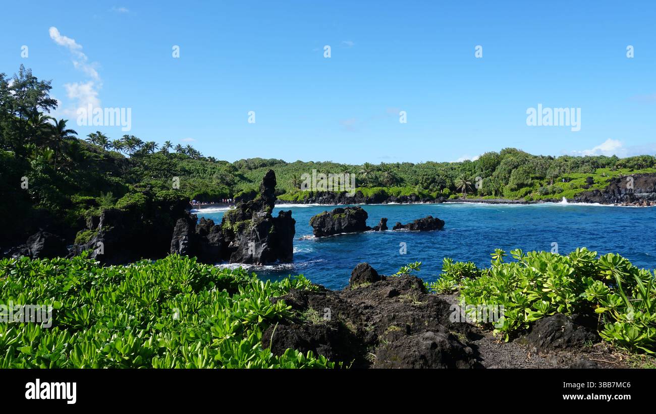 Tropical Paradise: Scenic Views of Maui Island, Hawaii Stock Photo - Alamy