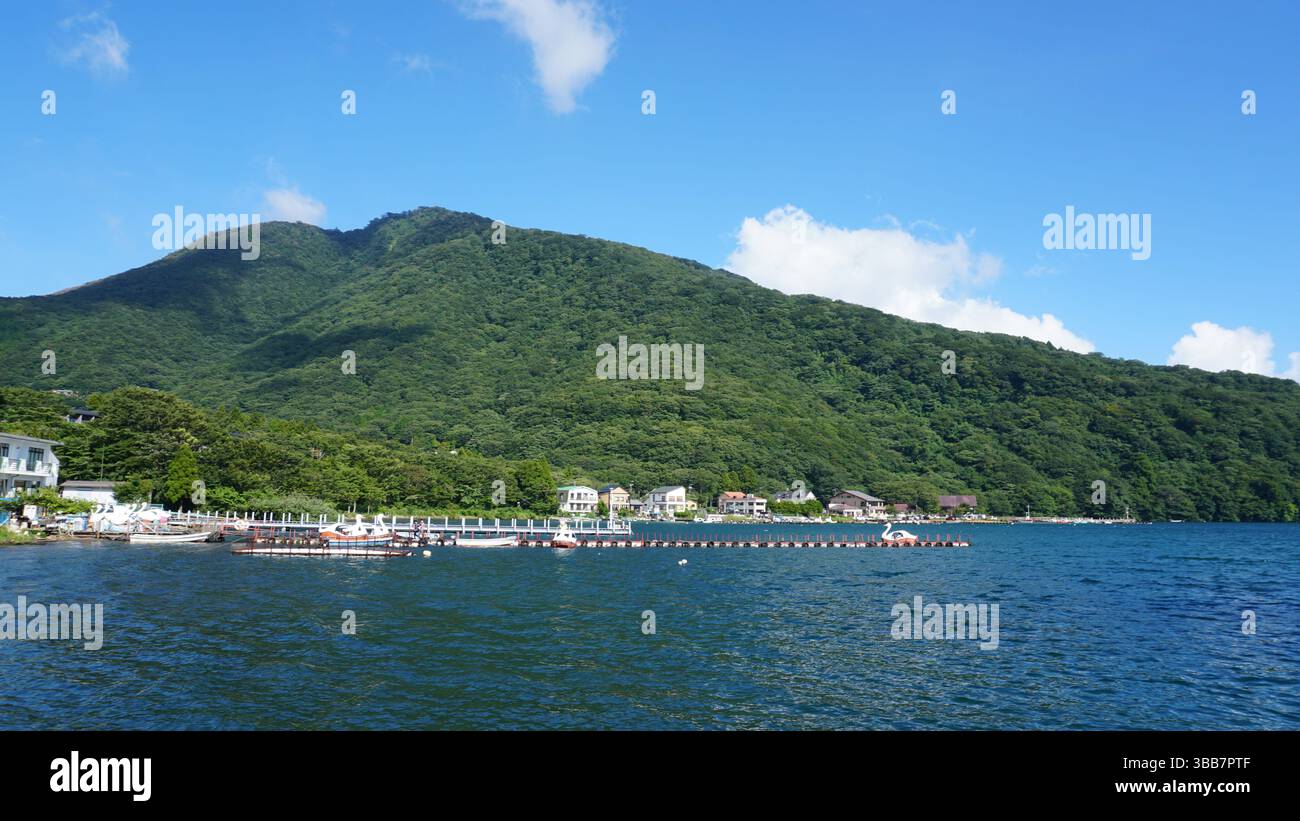 Scenic Views of Lake Ashi in Hakone, Japan Stock Photo - Alamy