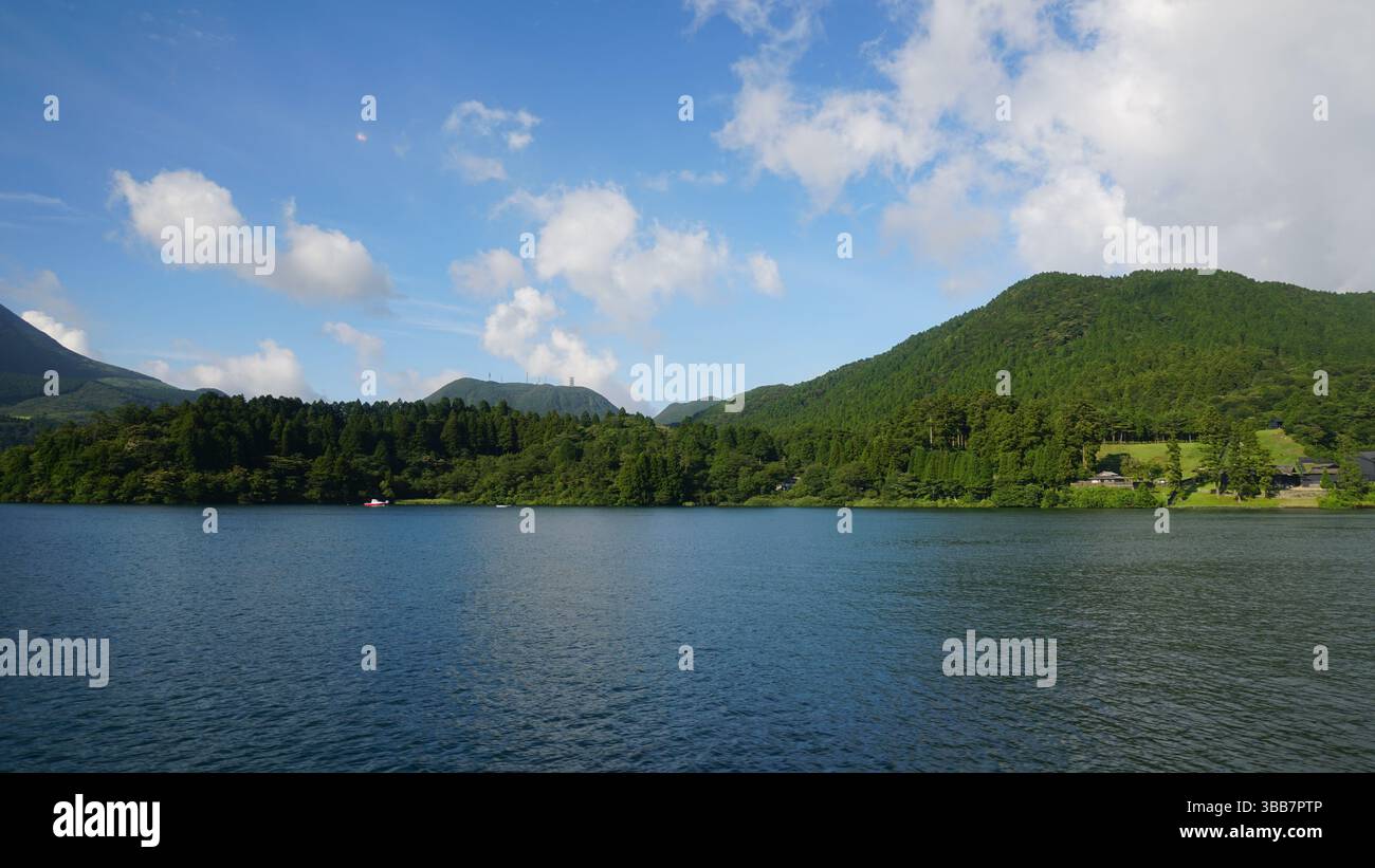Scenic Views of Lake Ashi in Hakone, Japan Stock Photo - Alamy