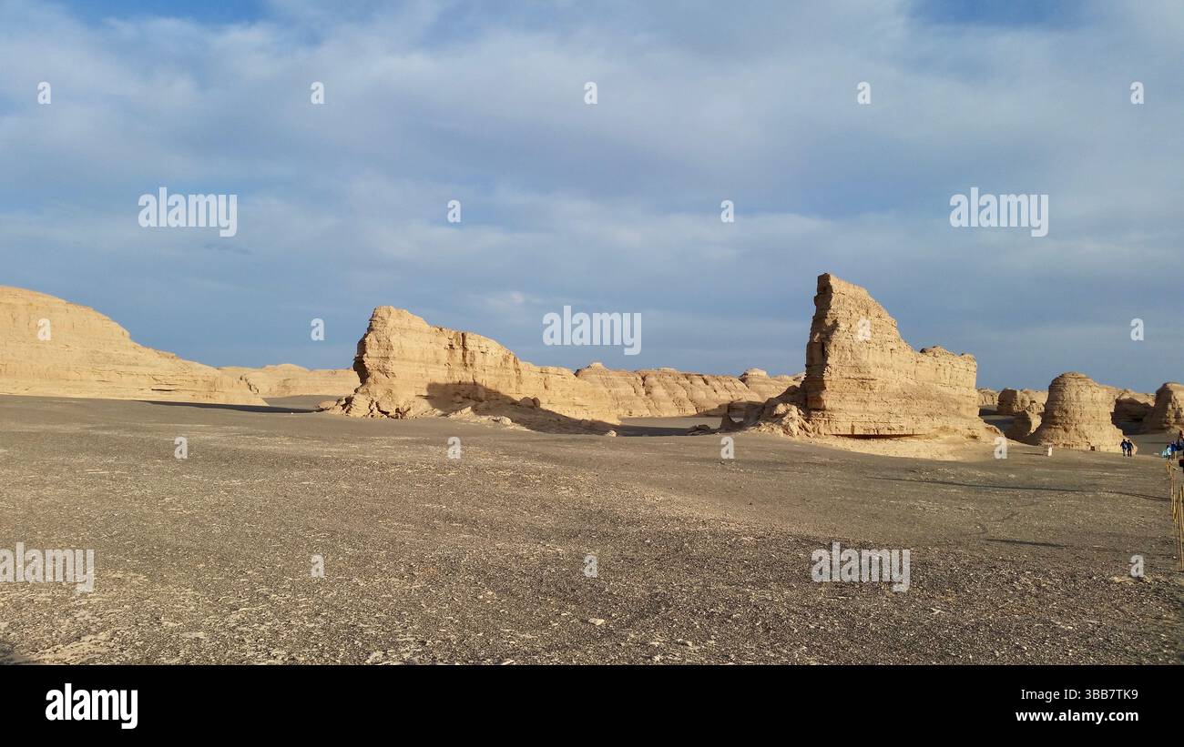 Dunhuang Yadan National Geopark: Dramatic Rock Formations in China's ...