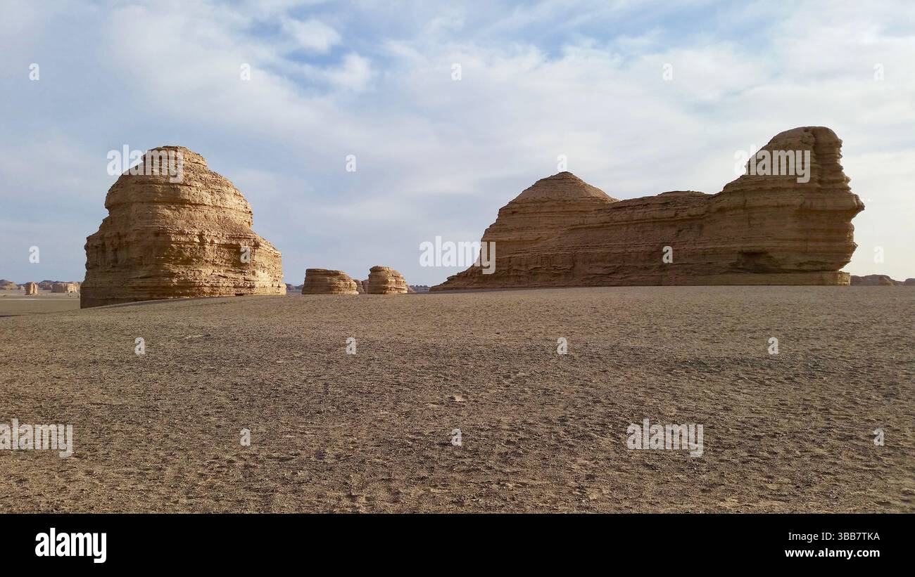 Dunhuang Yadan National Geopark: Dramatic Rock Formations in China's ...
