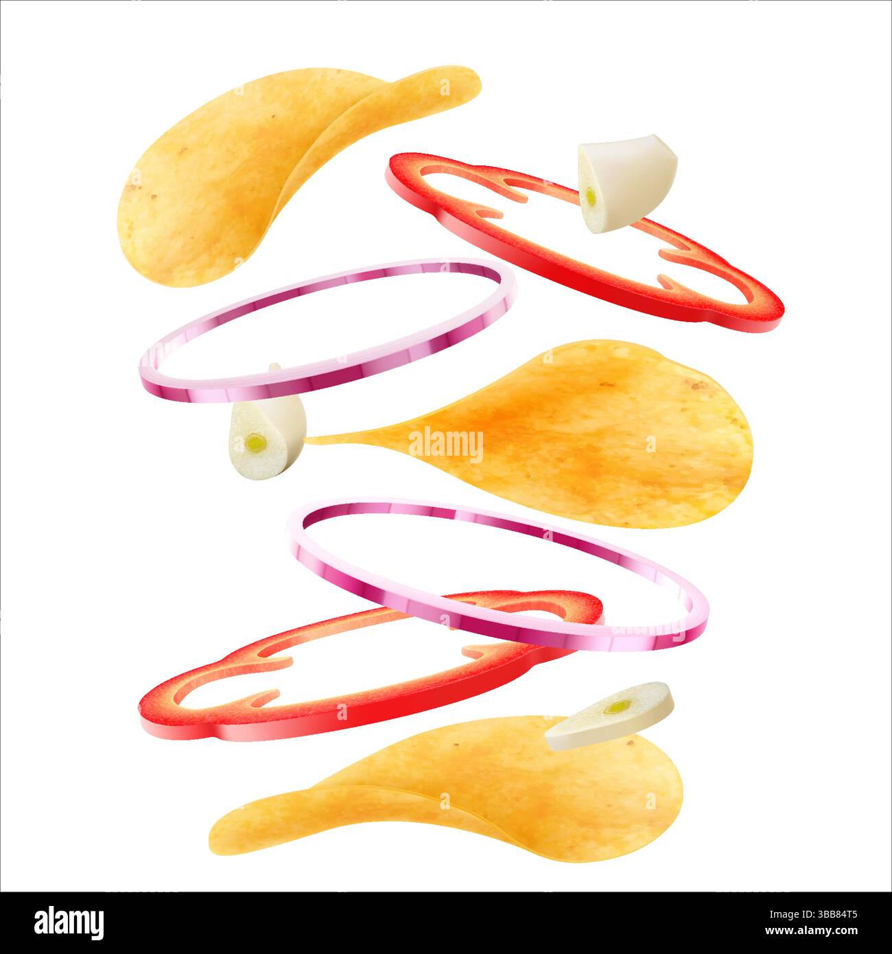 Onion cookie Stock Vector Images - Alamy