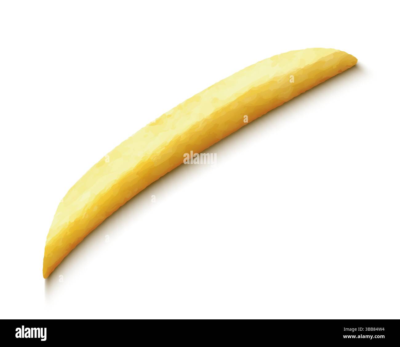 Delicious french fries. Roasted potato in deep fat fry oil. Yellow ...