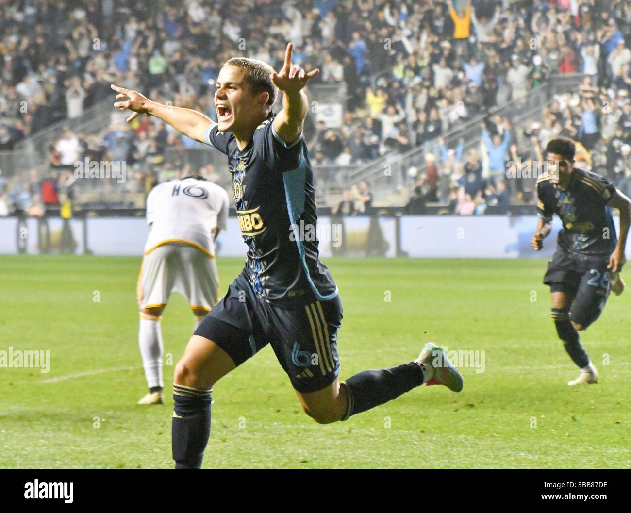 Chester, Pennsylvania, USA. 14th May, 2025. Philadelphia Union player ...