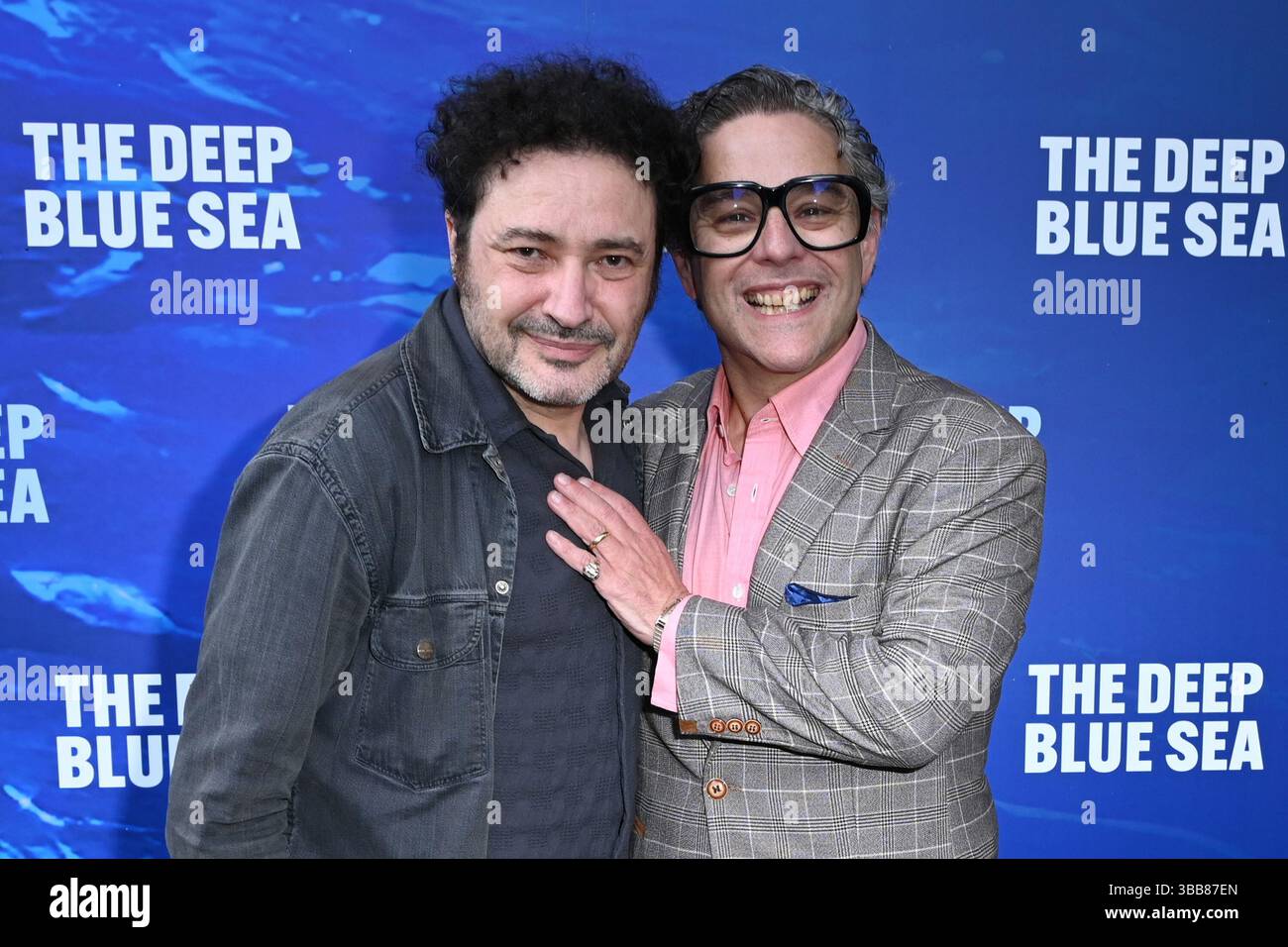 Jeremy Dyson and Andy Nyman attends the opening night of “The Deep Blue ...