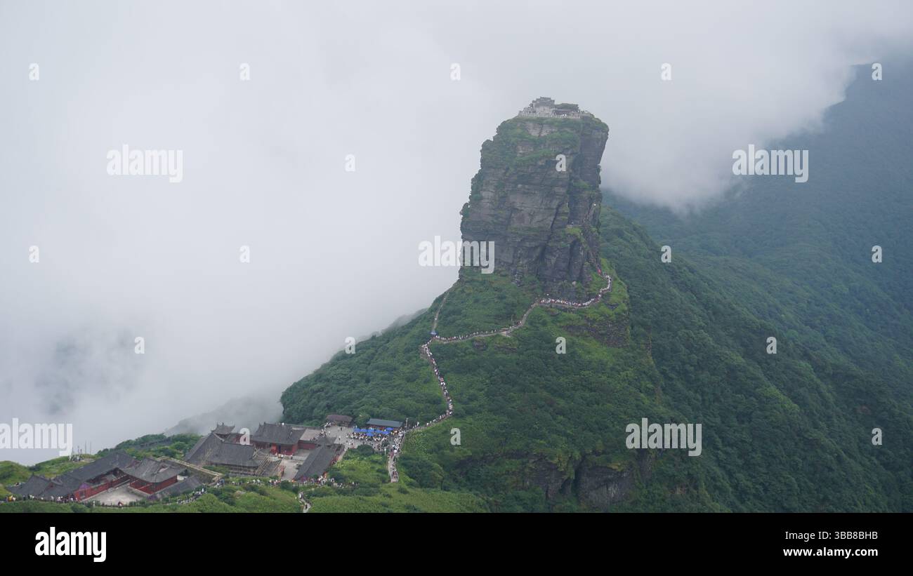 Fanjing Mountain: Sacred Peaks and Cloudy Temples in Guizhou, China ...