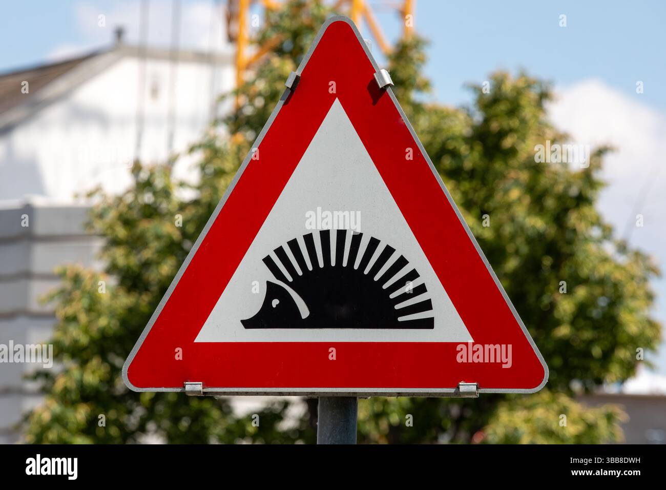 Animal warning road sign hi-res stock photography and images - Alamy
