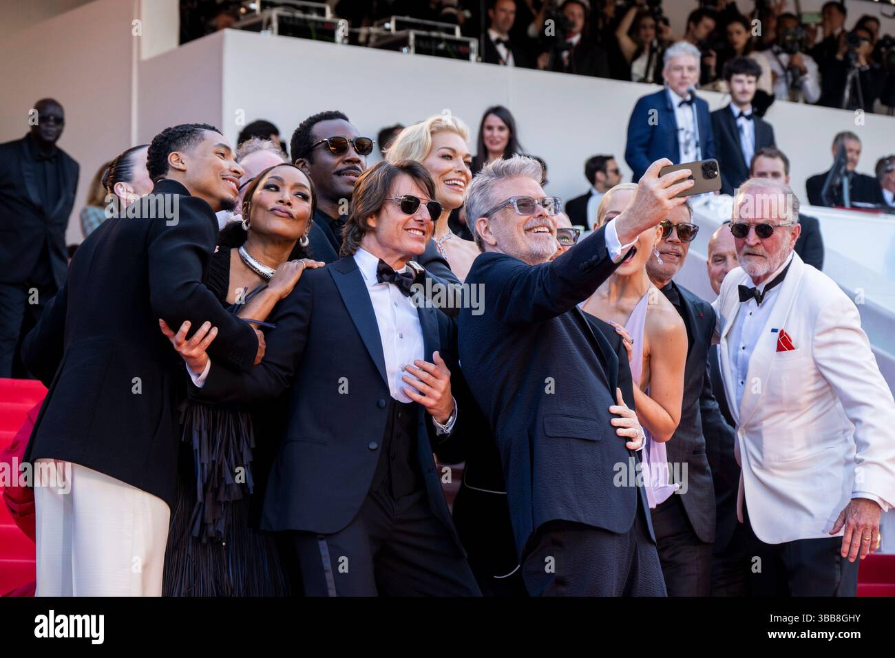 Italy. 14th May, 2025. Greg Tarzan Davis, Hayley Atwell, Angela Bassett ...