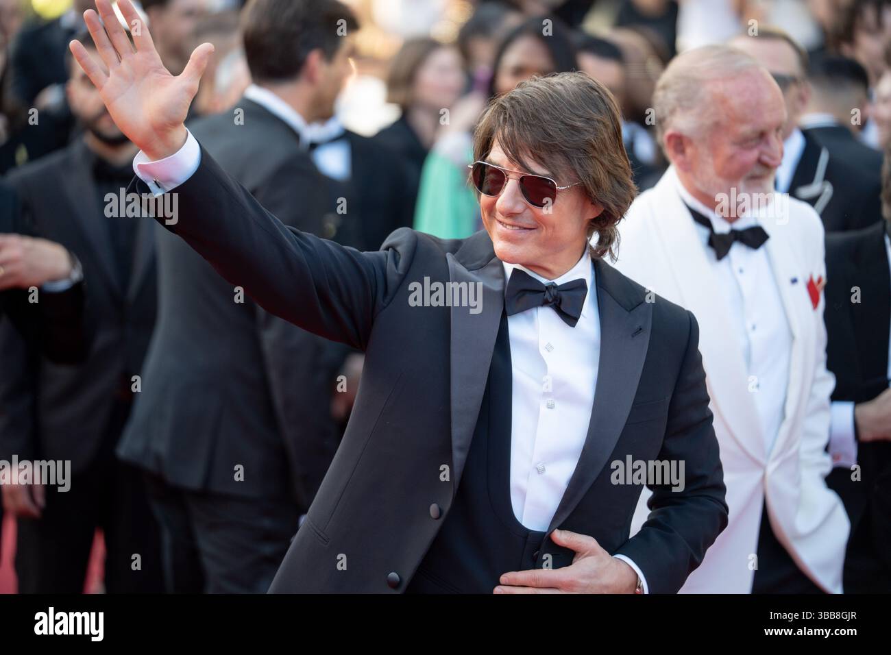 Tom Cruise attends the "Mission Impossible - The Final Reckoning" red ...