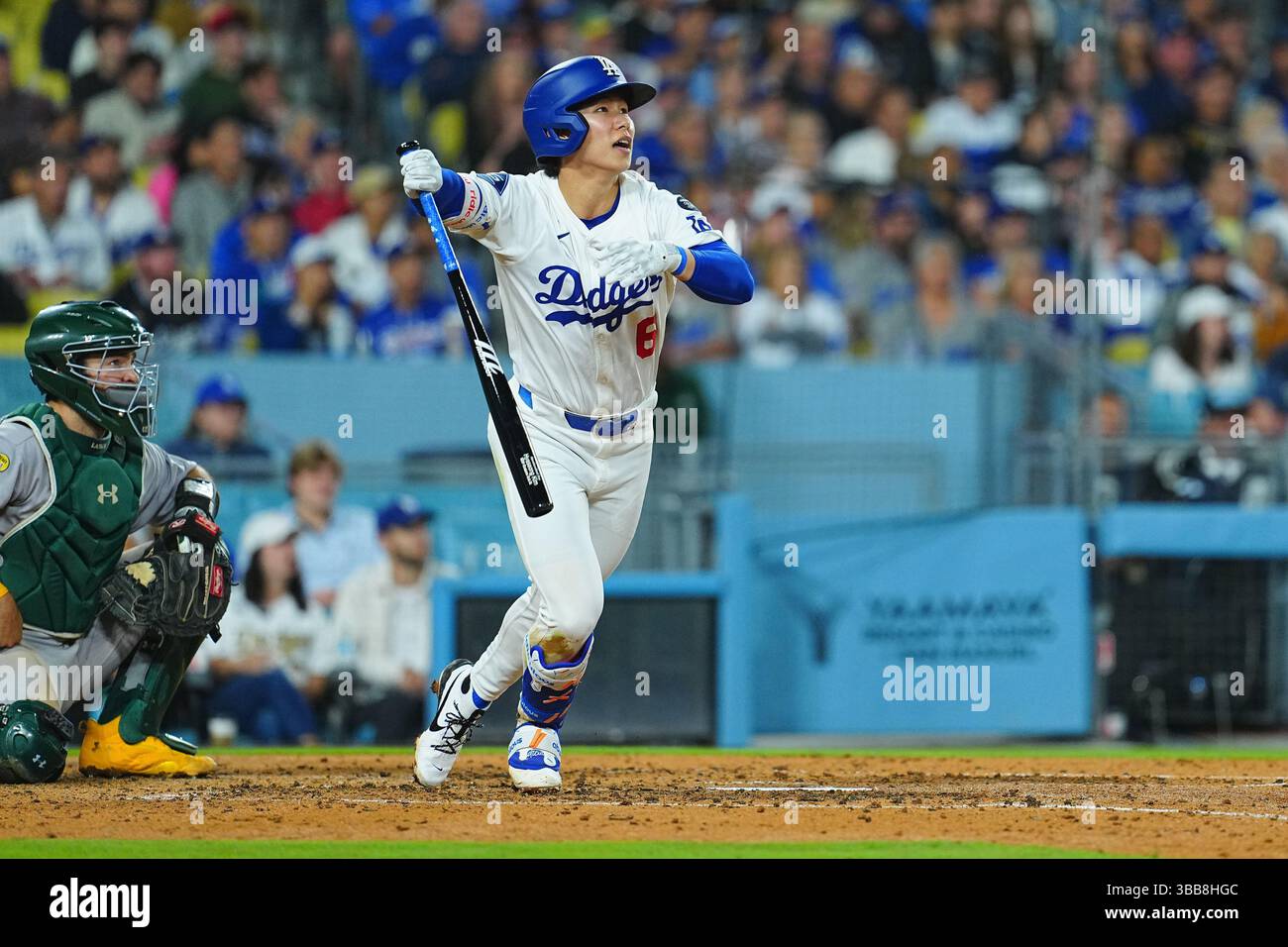 California, USA. 14th May, 2025. Hyeseong Kim (Dodgers), May 14, 2025 ...