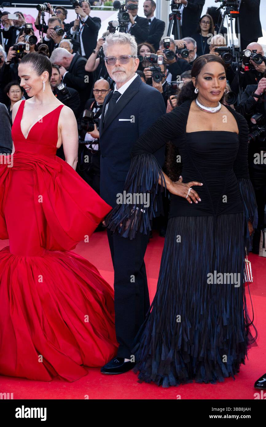 Italy. 14th May, 2025. Hayley Atwell, Christopher McQuarrie, Angela ...